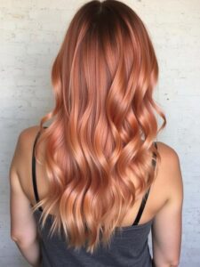 Discover Your Perfect Peach: 35 Stunning Copper Peach Hair Color Ideas ...